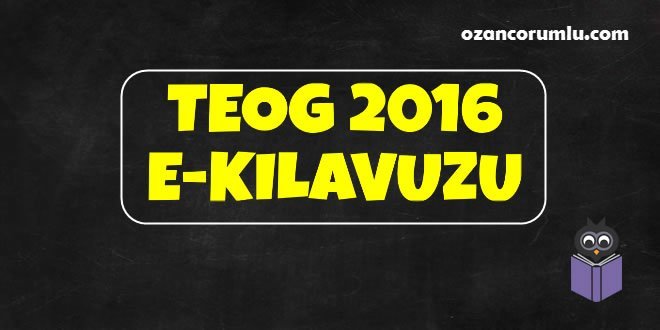 2015-2016 8. Sınıf (TEOG) Konuları | ozancorumlu.com | Türkiye'nin ...